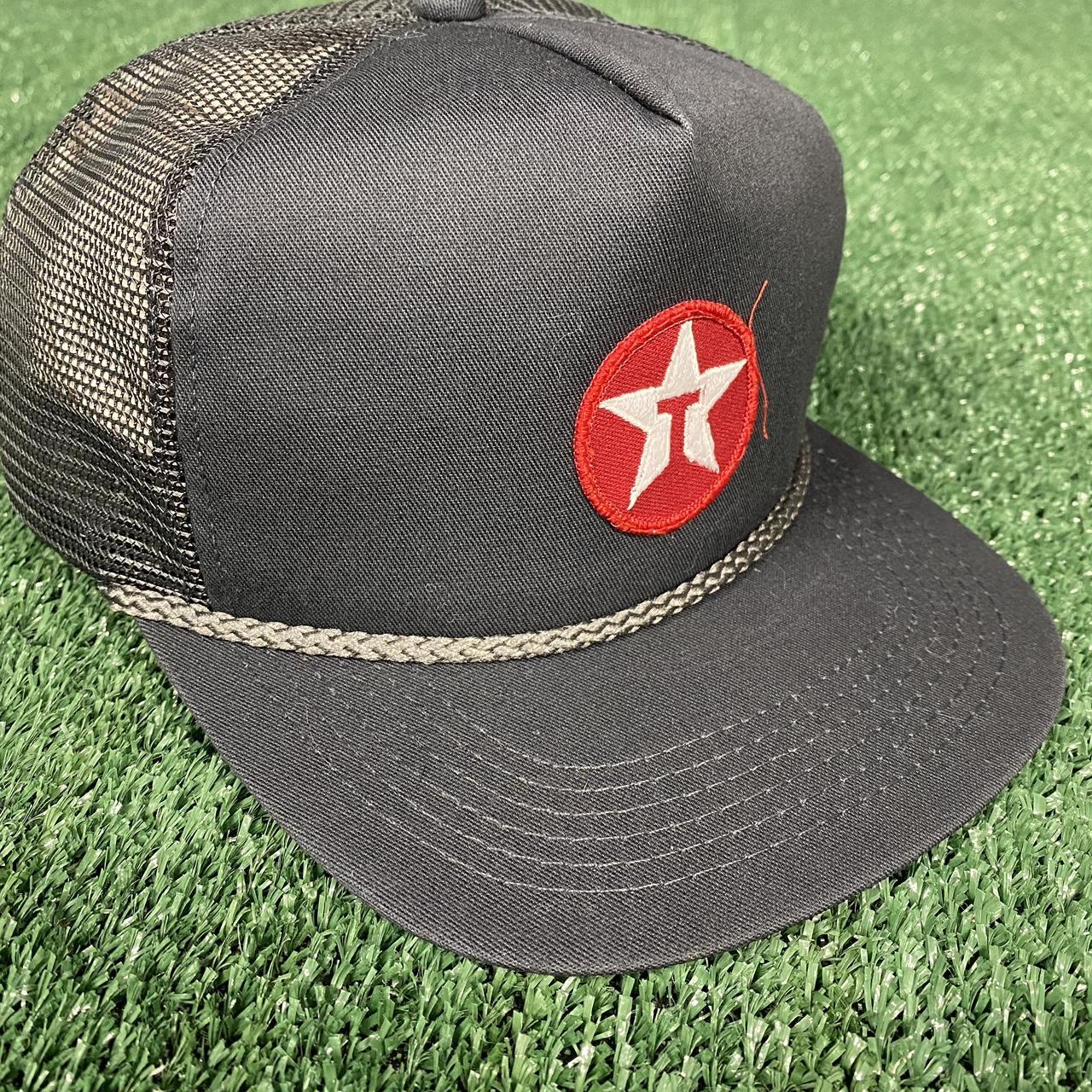 90s Texaco Red Dot Center Logo Promo Unitog USA Made... - Depop