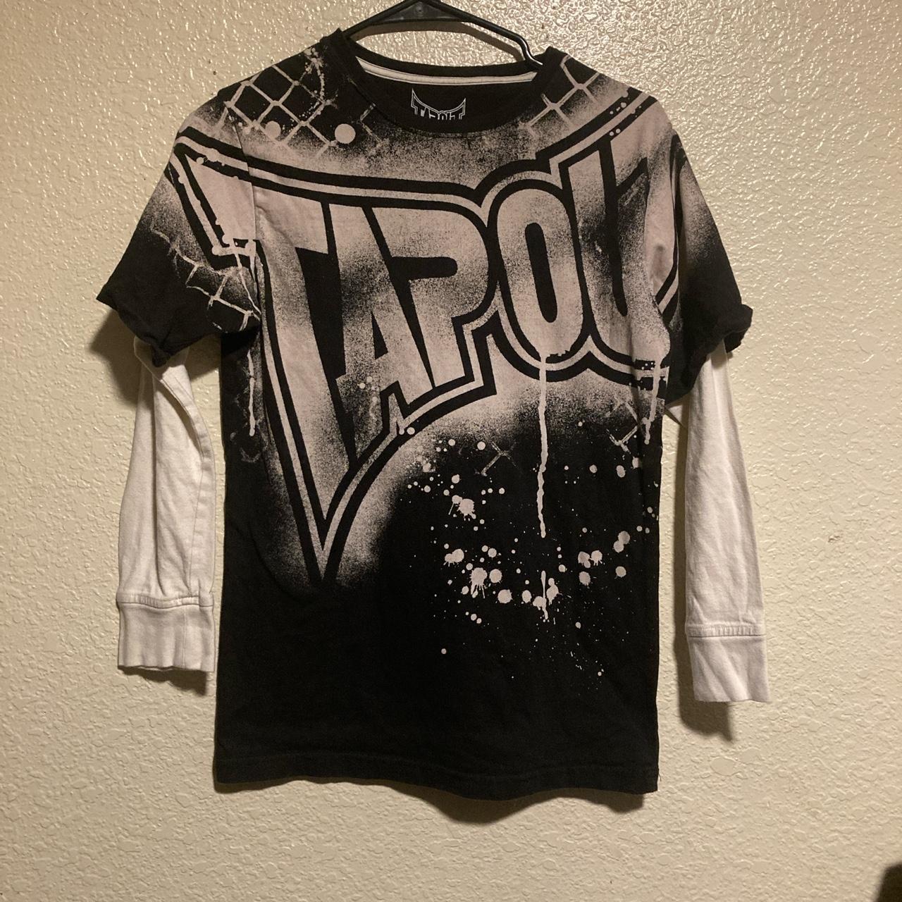 Tap out graphic long sleeved... - Depop