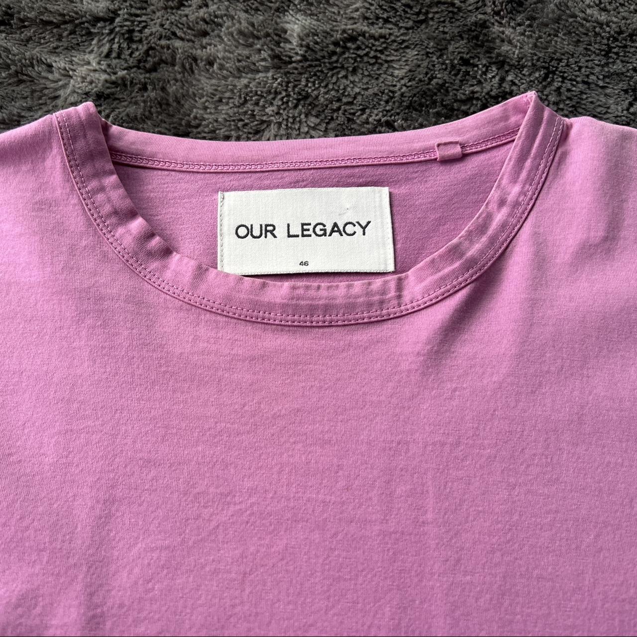 Our Legacy Pink long sleeve shirt. Vibrant and... - Depop