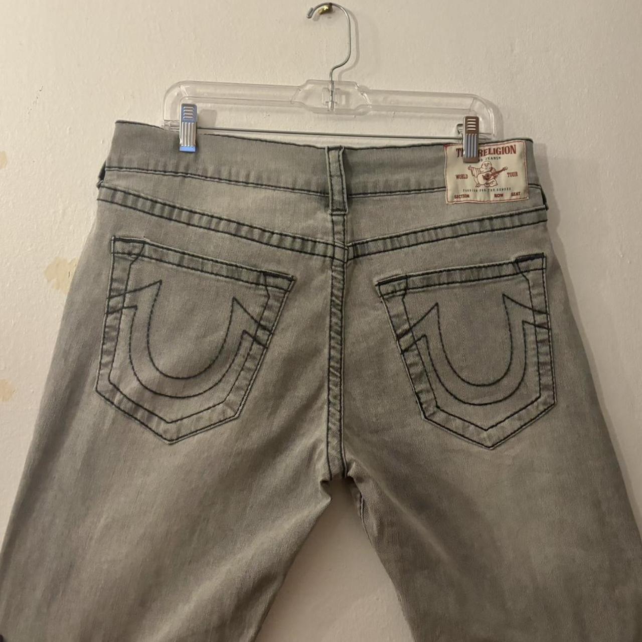 MENS TRUE RELIGION JEANS MENS STRAIGHT LEG JEANS -... - Depop