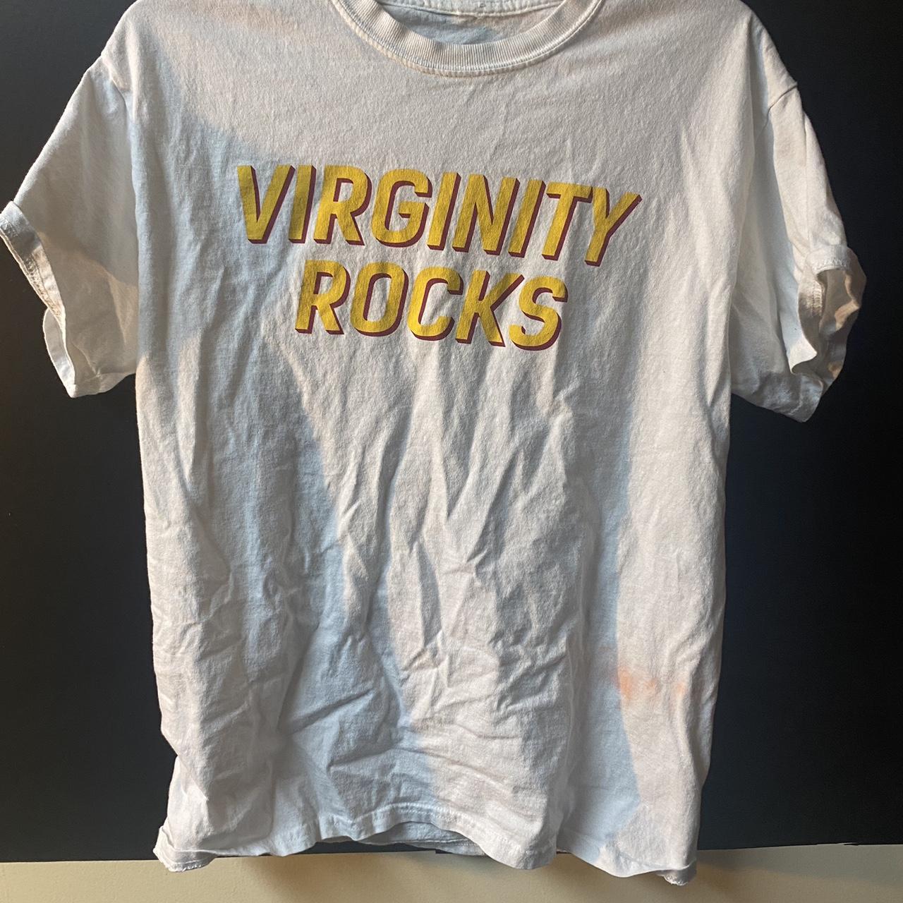 Virginity rocks Danny Duncan shirt. Small dye on front - Depop