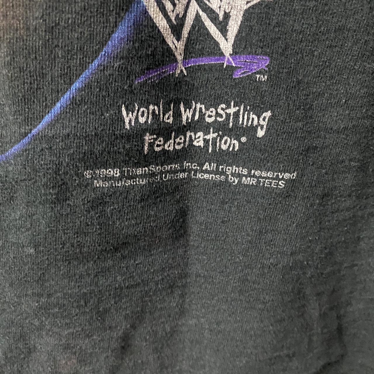 Vintage 90s WWF stone cold Steve Austin tee🖤 Crazy... - Depop