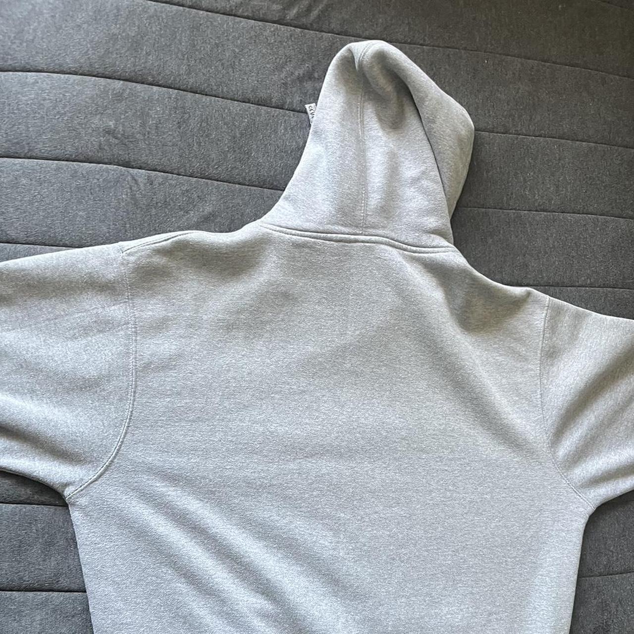 Large light gray pro club hoodie - Depop