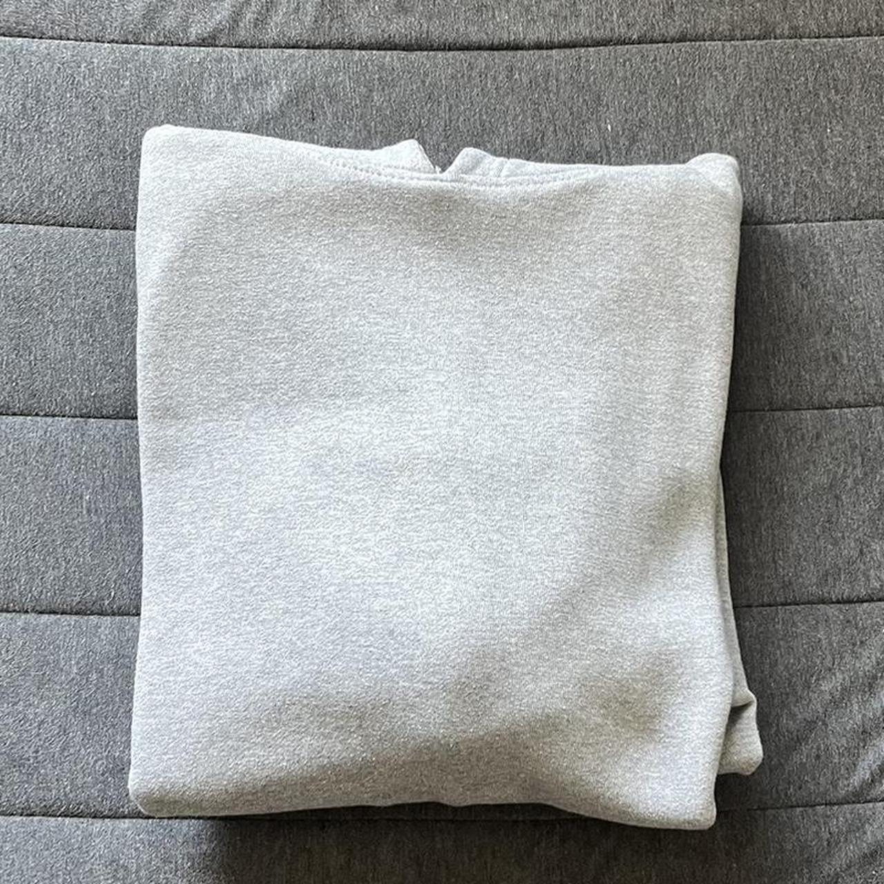 Large light gray pro club hoodie - Depop