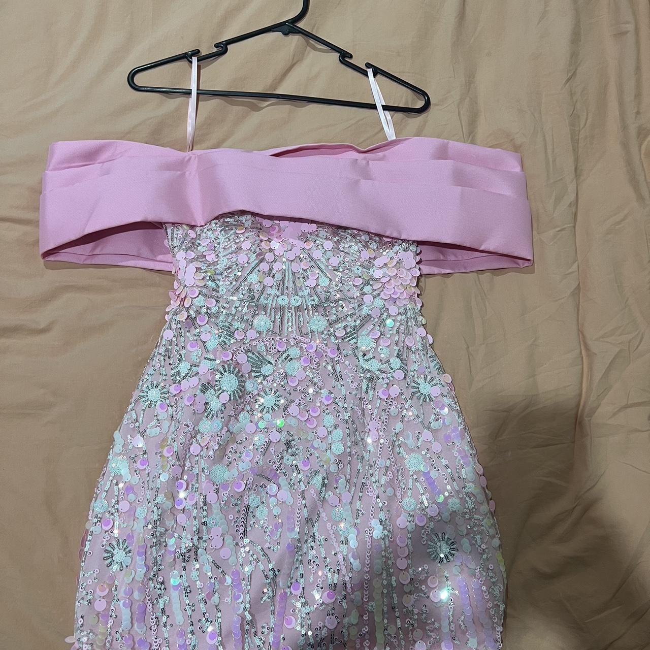 Selling Eliya the Label Bianca dress in Pink, size... | Depop