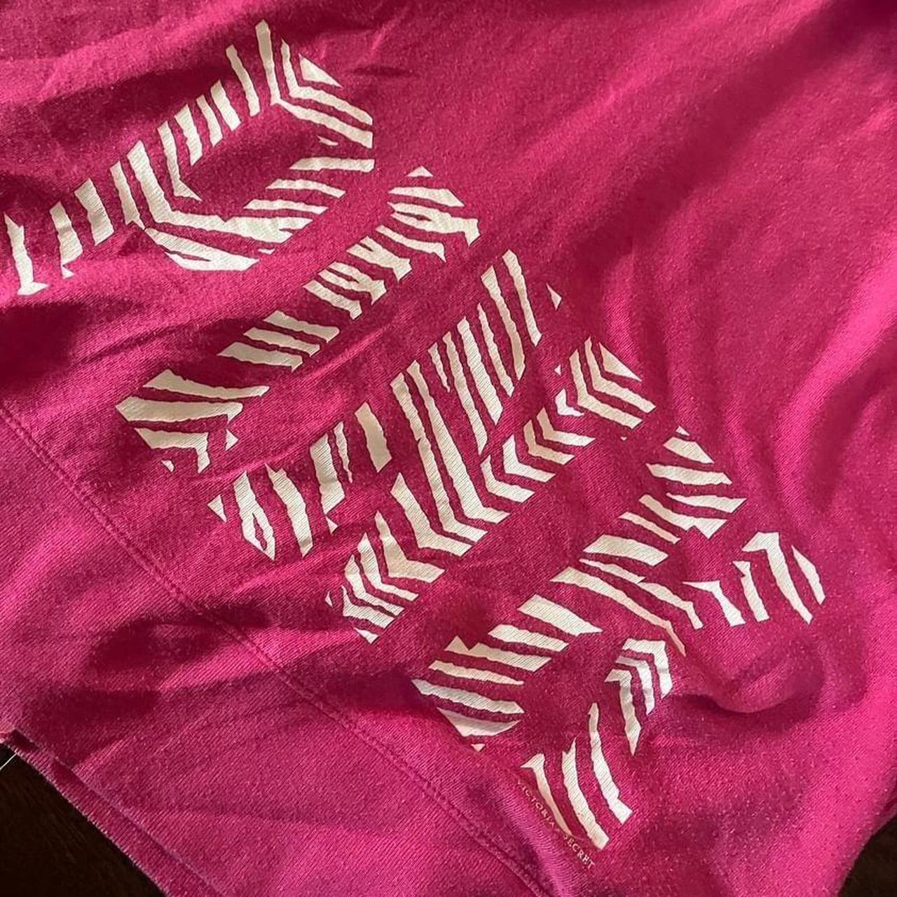 Y2k mcbling Rare zebra print pink PINK Victorias... - Depop