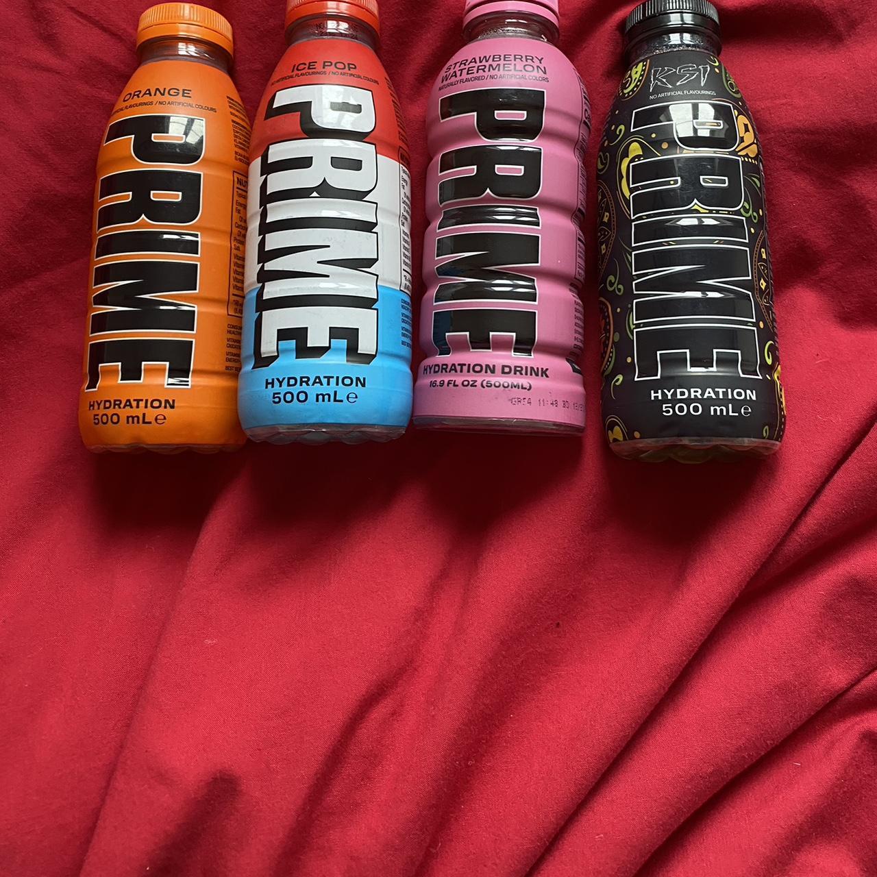 Prime bottles w a small amount of prime inside... - Depop