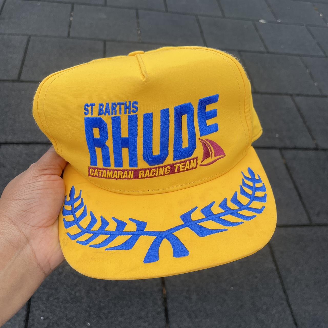 RHUDE LORIENT RACING HAT - Depop