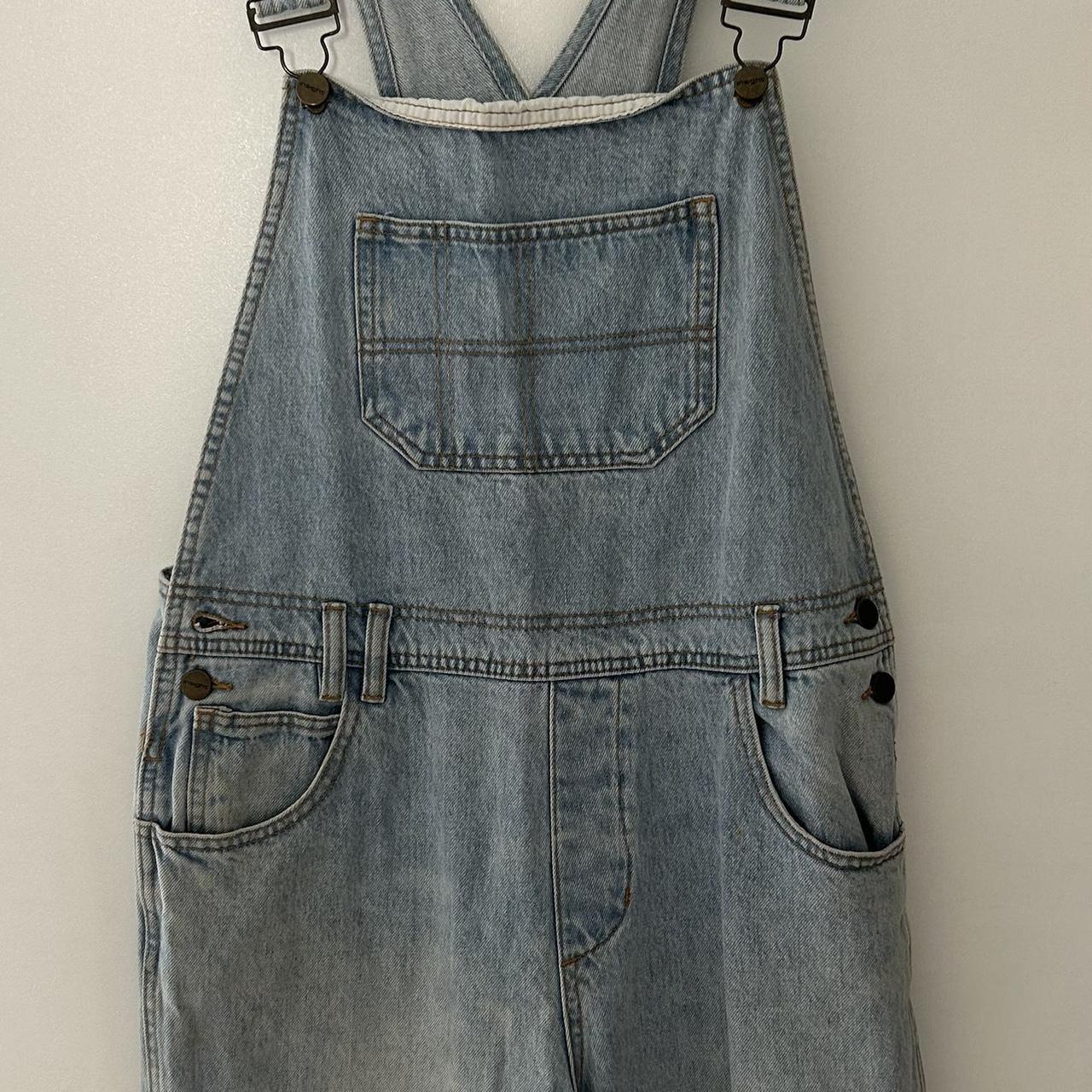 Blue denim overalls. Insight. - Depop