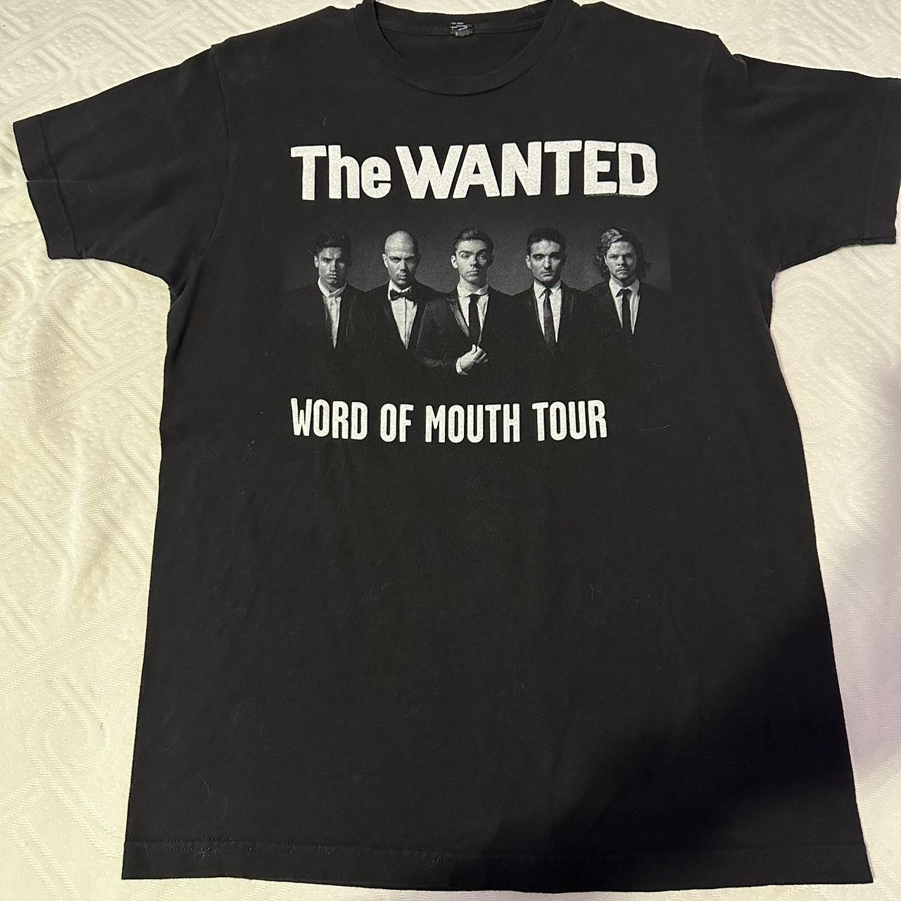 The Wanted concert T-shirt. Great conditions size... - Depop