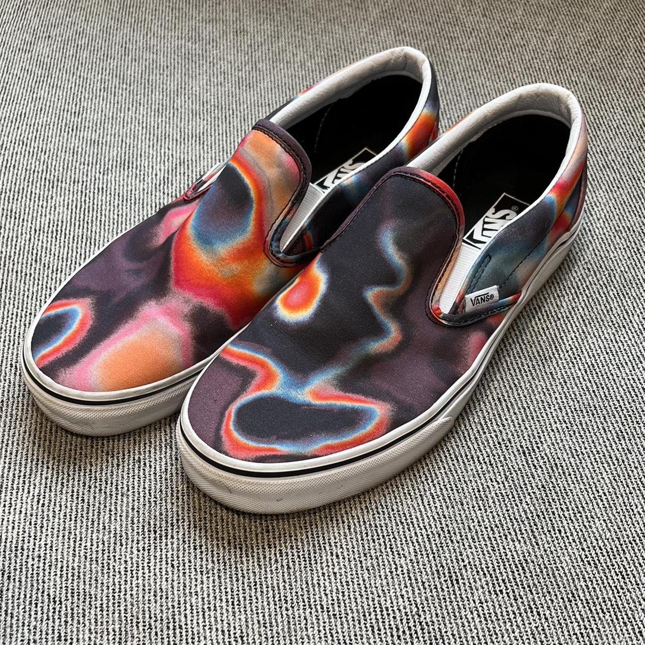 Multicolor vans #vans #skater #colorful - Depop