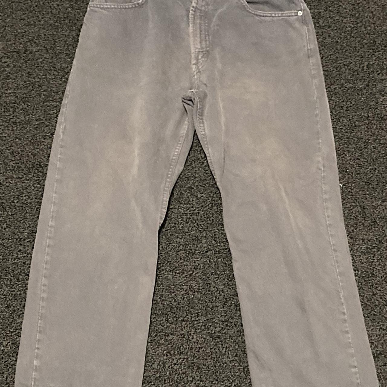 Grey mf Levi’s. 505 regular fit. Stone gray jeans.... - Depop