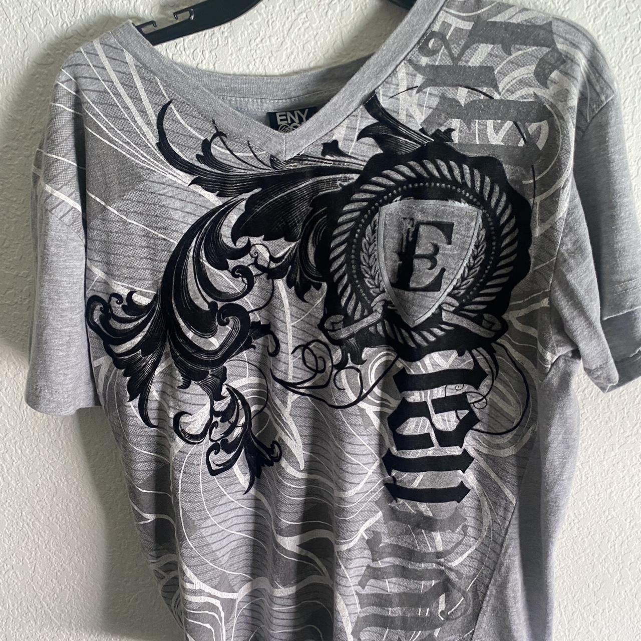 V neck enyce shirt vintage shirt... - Depop