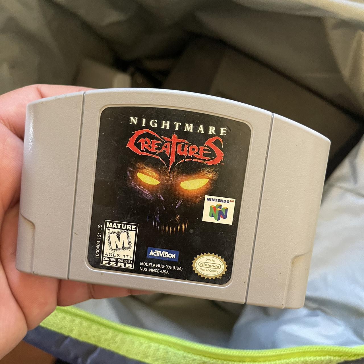 Nightmare creatures for n64 #vintage #gaming... - Depop