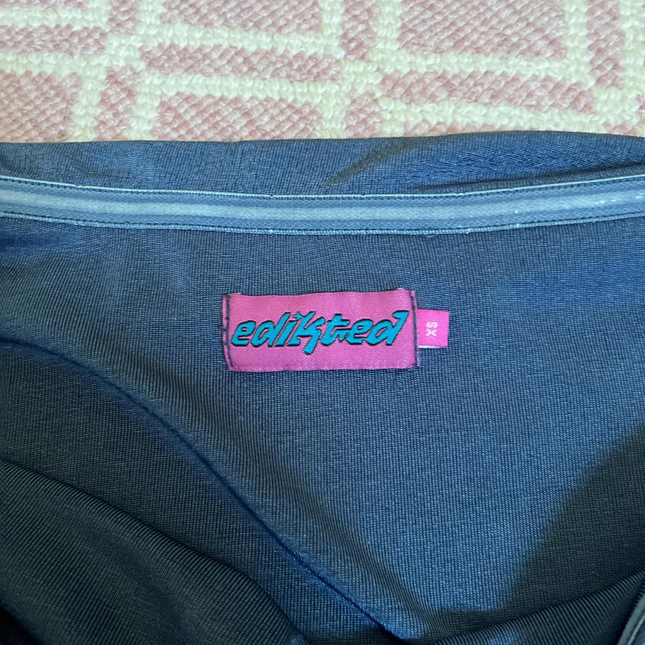 edikted fold over long sleeve size xs #goingout... - Depop