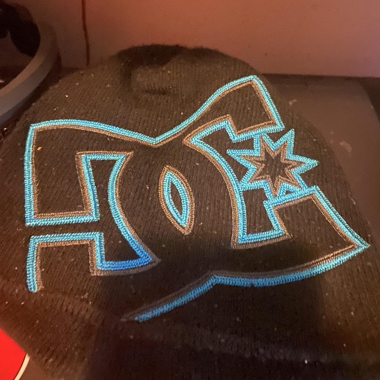 Early 2000’s skater scene core dc Beanie... - Depop