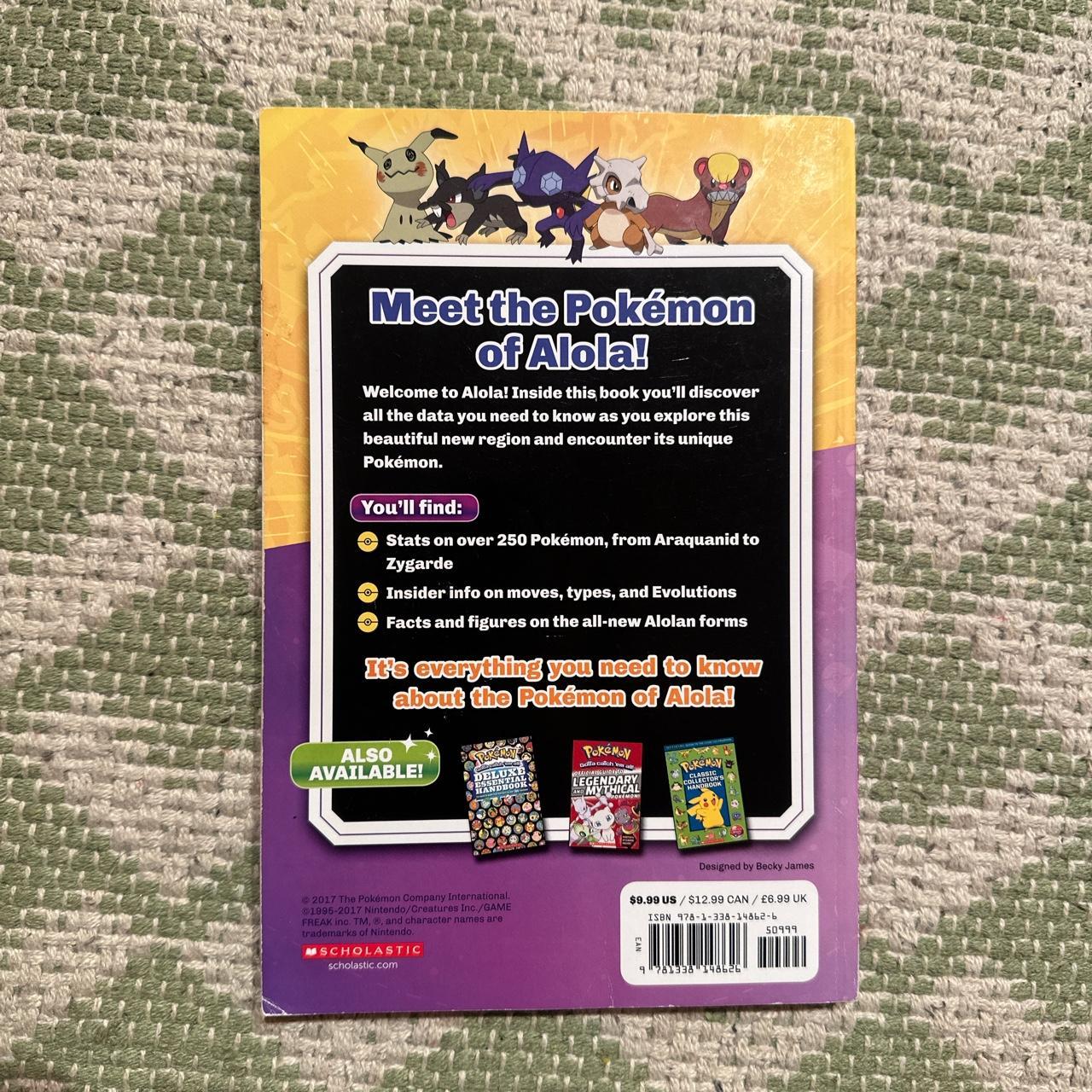 Pokémon Alola Region Handbook lookup guide... - Depop