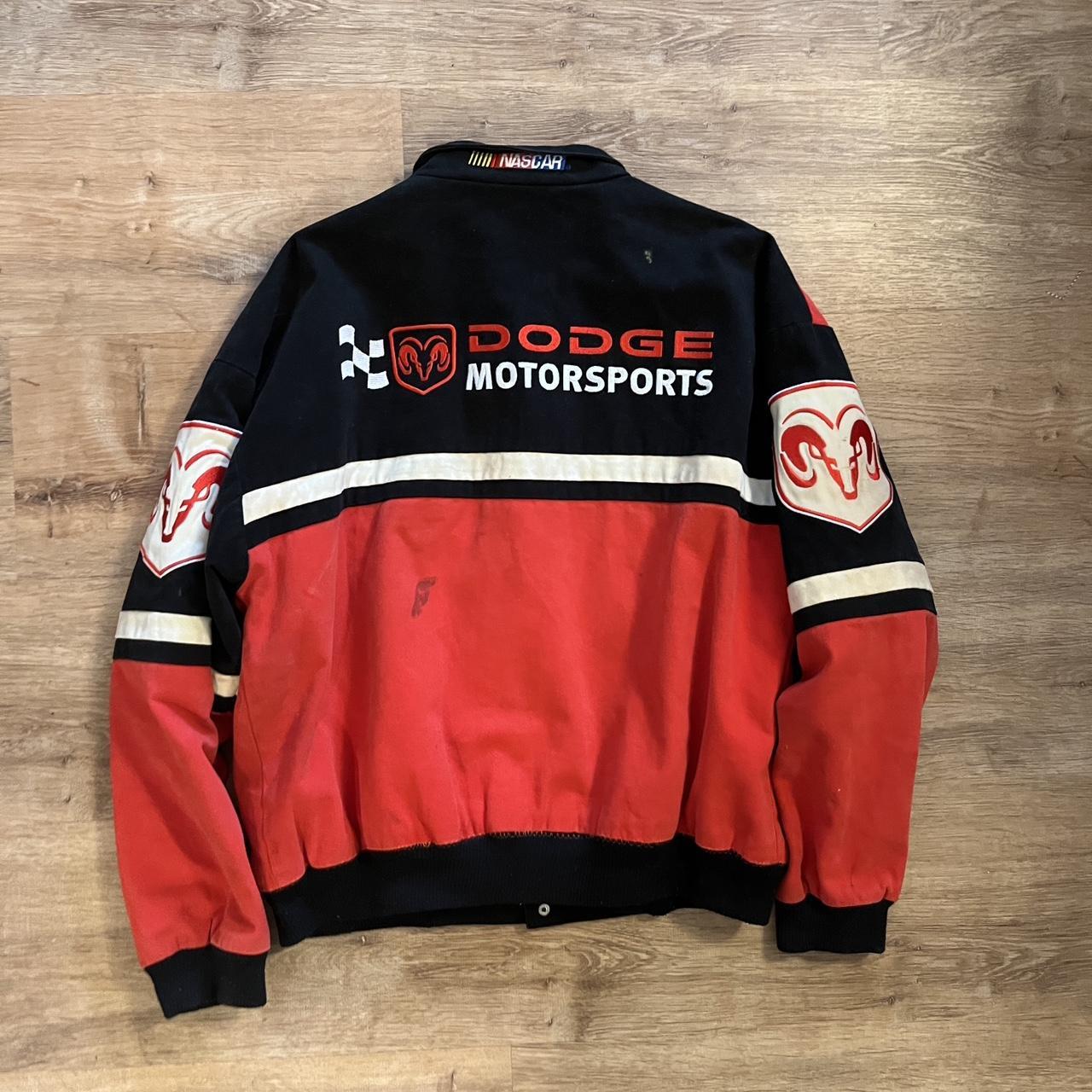 Racing champions nascar jacket apparel Dodge nascar... - Depop