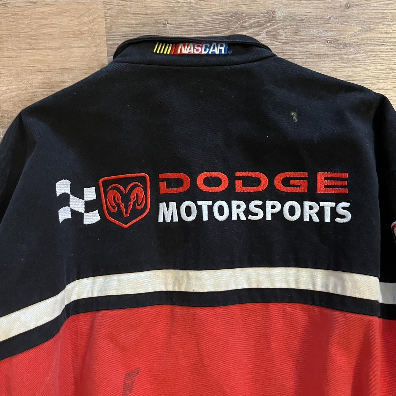 Racing champions nascar jacket apparel Dodge nascar... - Depop