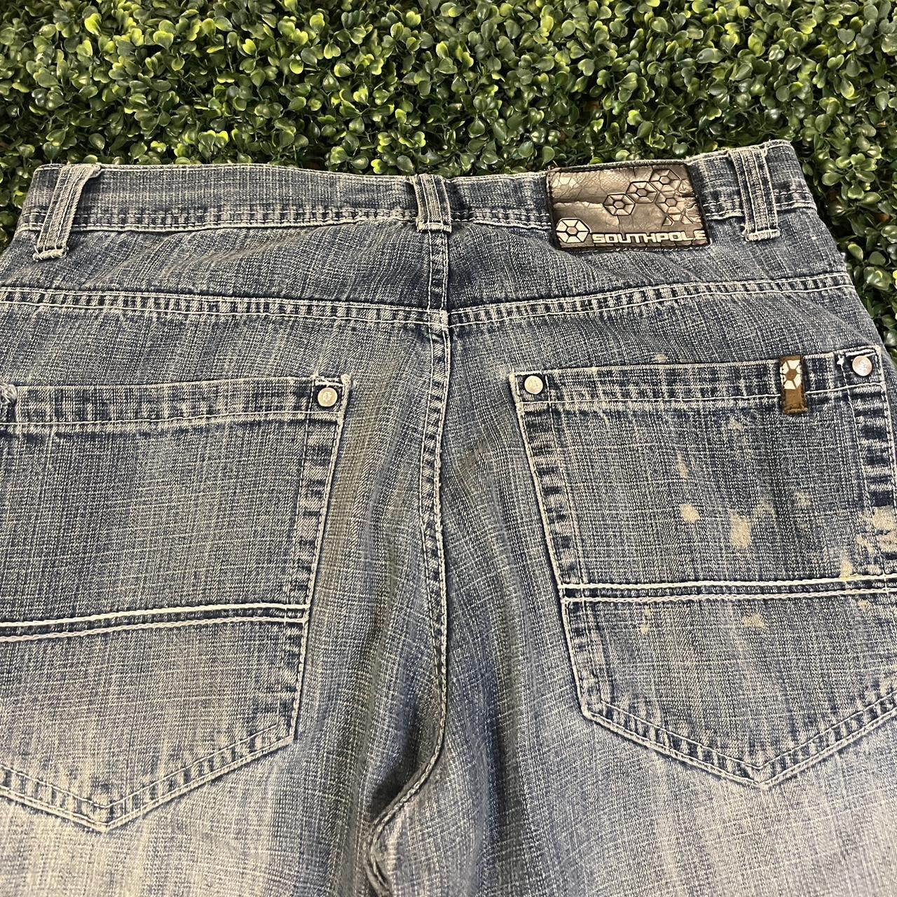 vintage early 2000s y2k South Pole jeans 34x32... - Depop