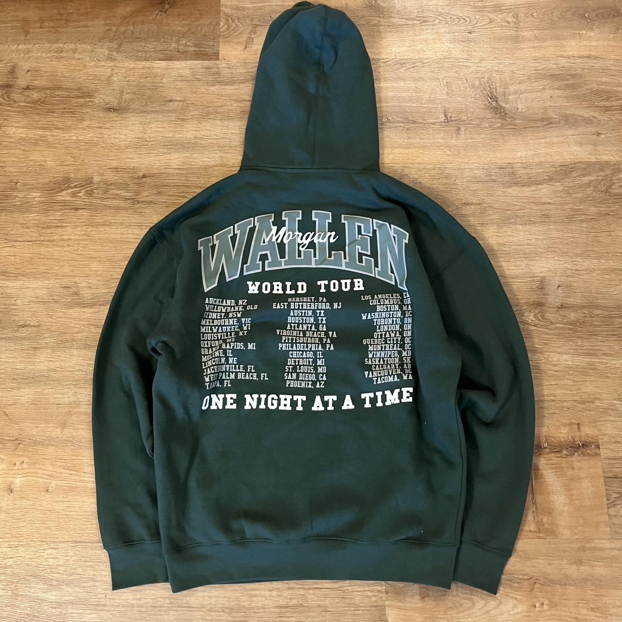 Morgan Waller world tour hoodie Size large #vintage... - Depop