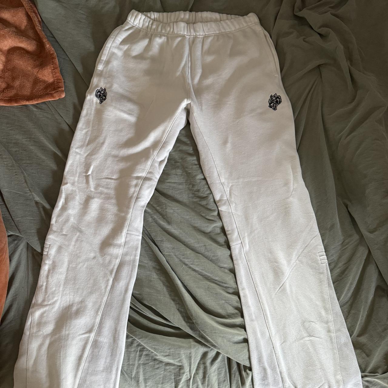 Dark sport flare sweats. BNWT Tall girl friendly | Depop