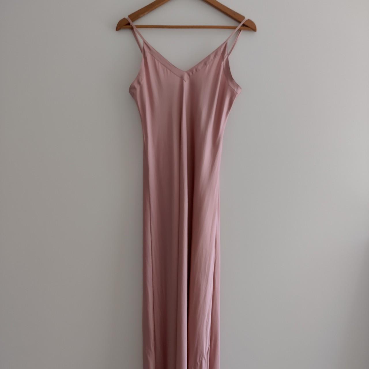 Ginia pure silk slip - worn once, perfect condition.... - Depop