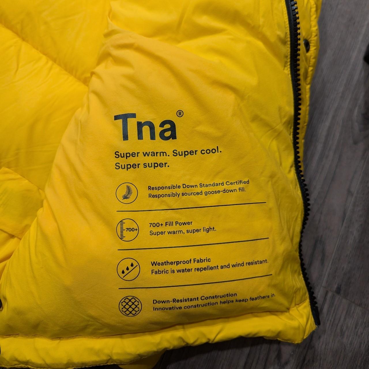 TNA THE SUPPER PUFF YELLOW SIZE S 8/10 ★Shipping... | Depop