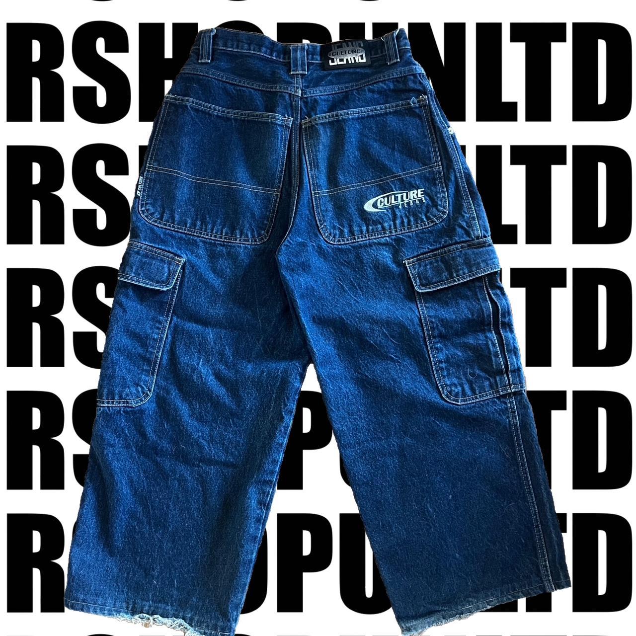 baggy asf jnco style culture jeans Tag size:... - Depop