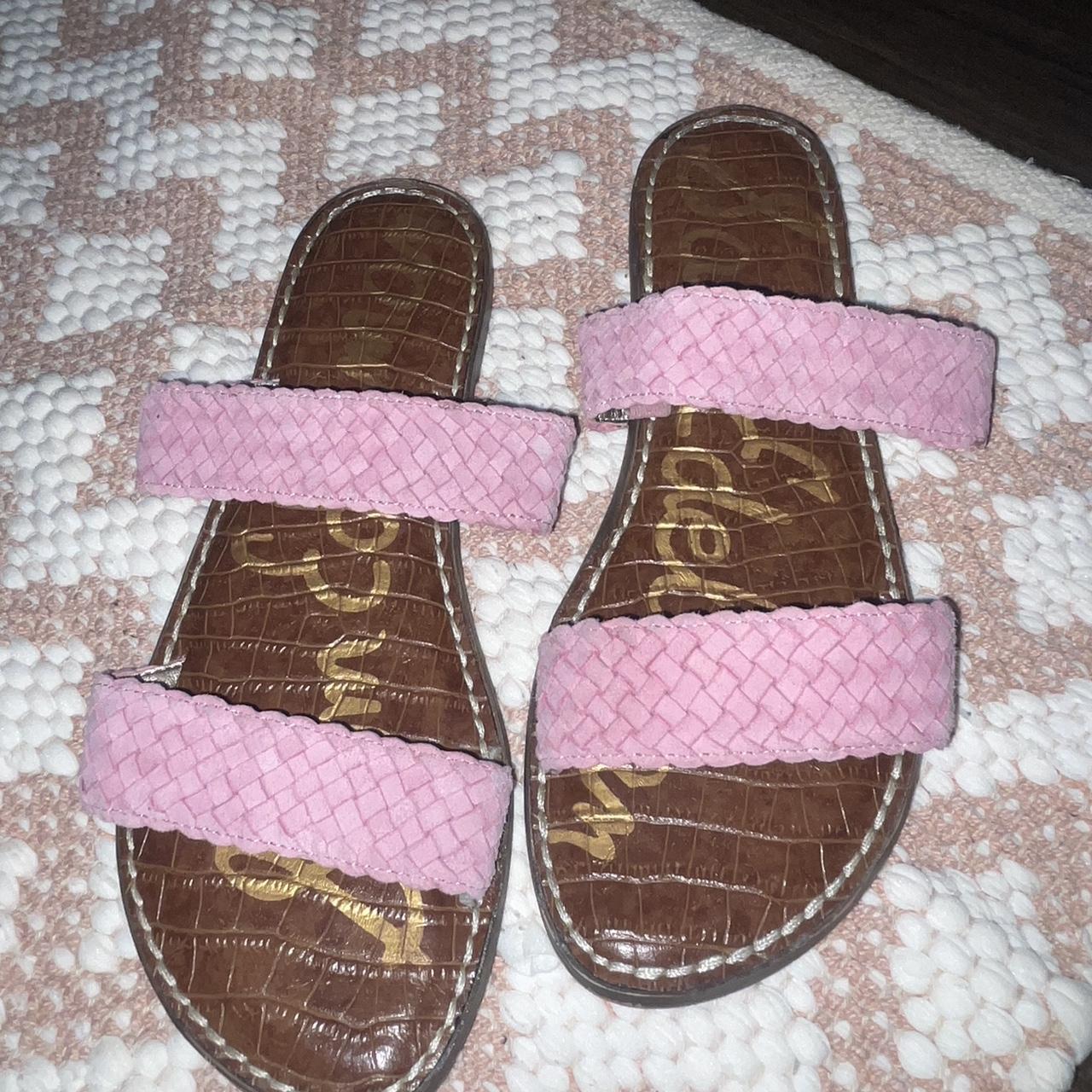 Same Edelman Pink Sandal - S 7.5 - Depop