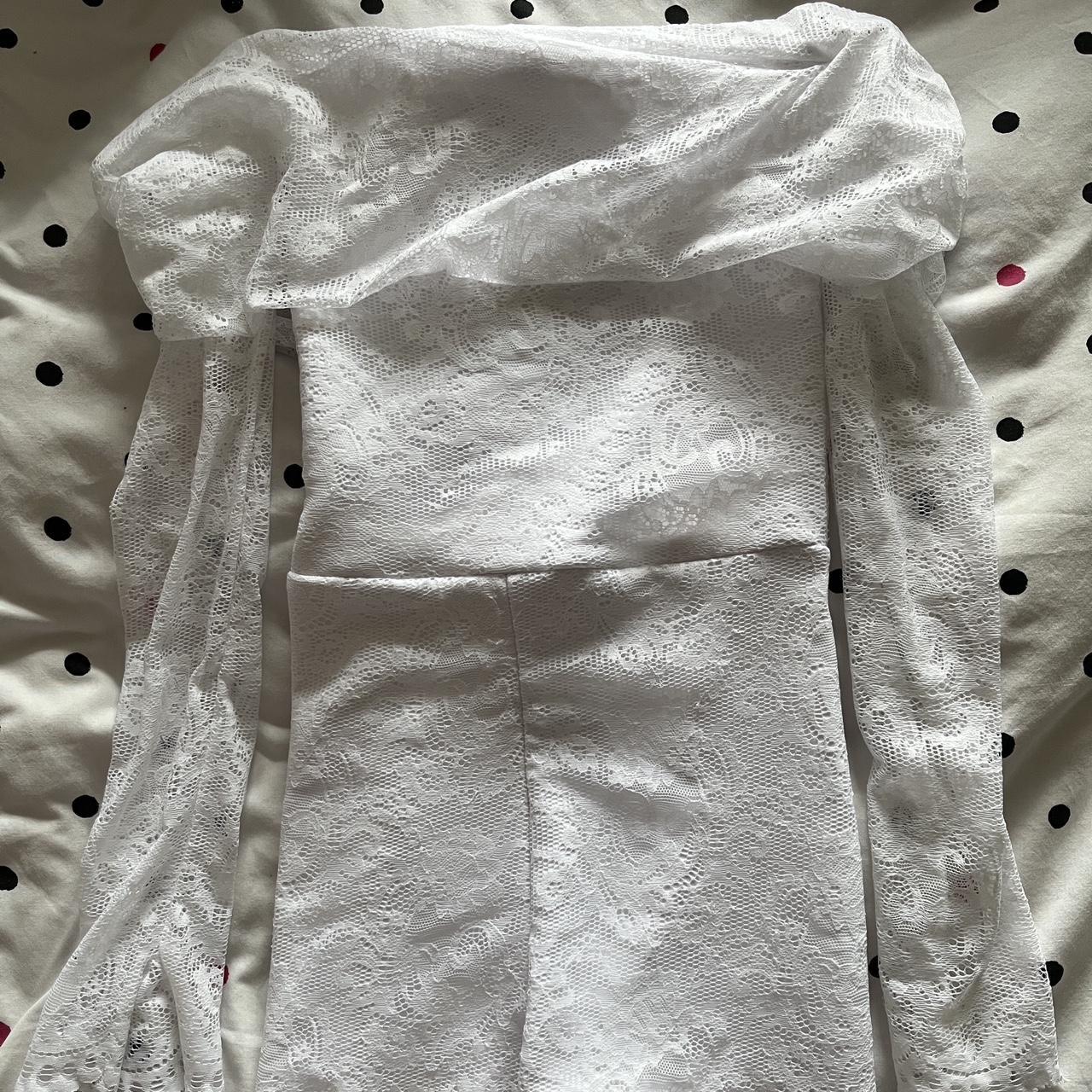 Tutti tutti official white lace playsuit Size... - Depop