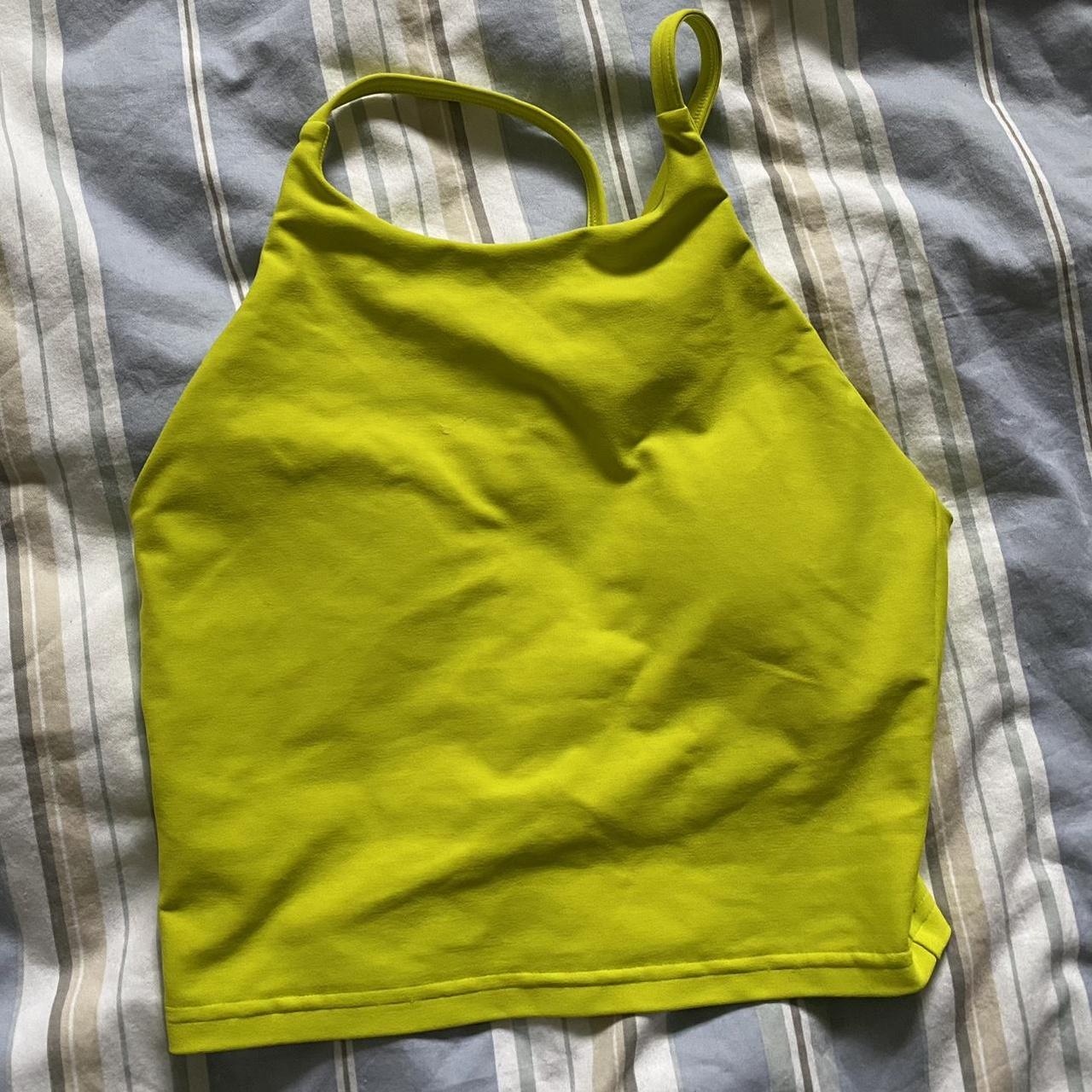 Old Navy Active Crop Tank With Padded Bra Very Depop