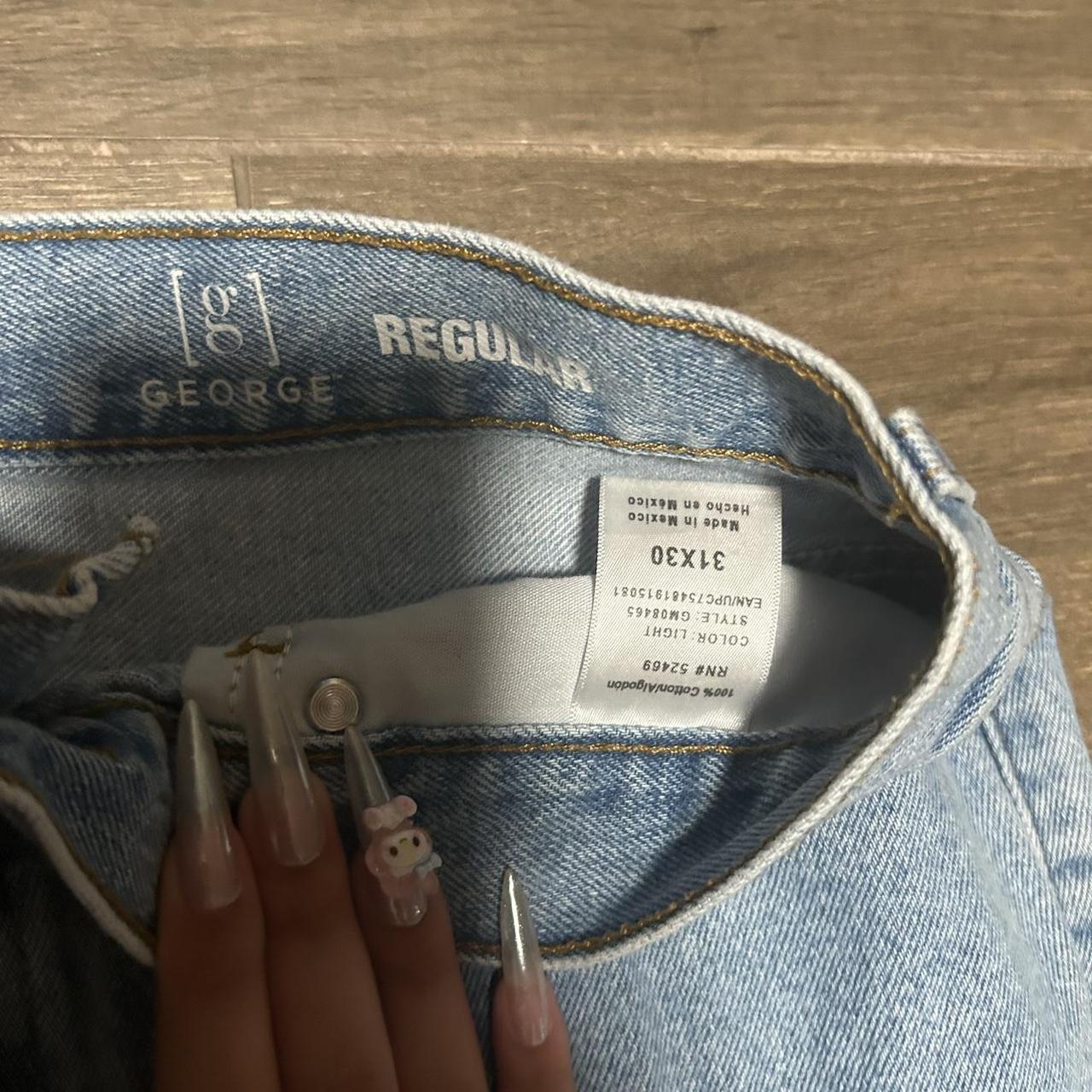 George Men's Blue Jeans | Depop