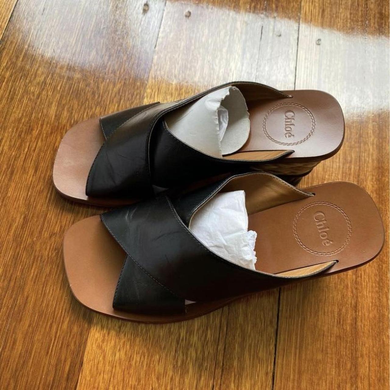 Chloe sandals size 36 In excellent condition - Depop