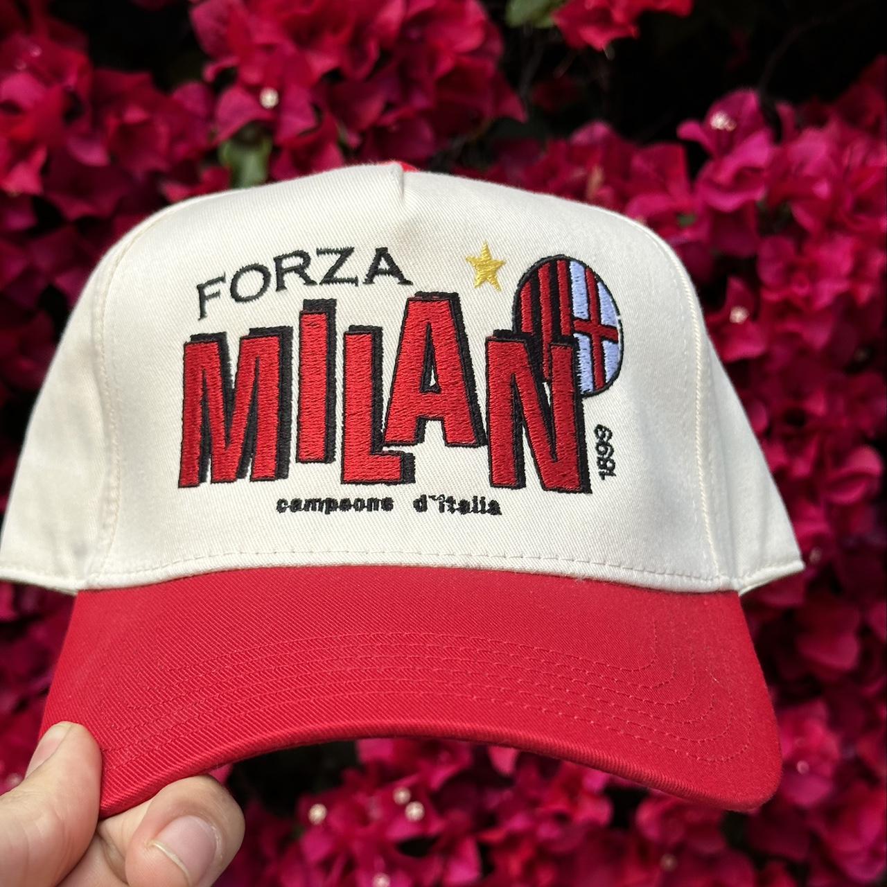 AC Milan FC vintage aesthetic 90s style starter... | Depop