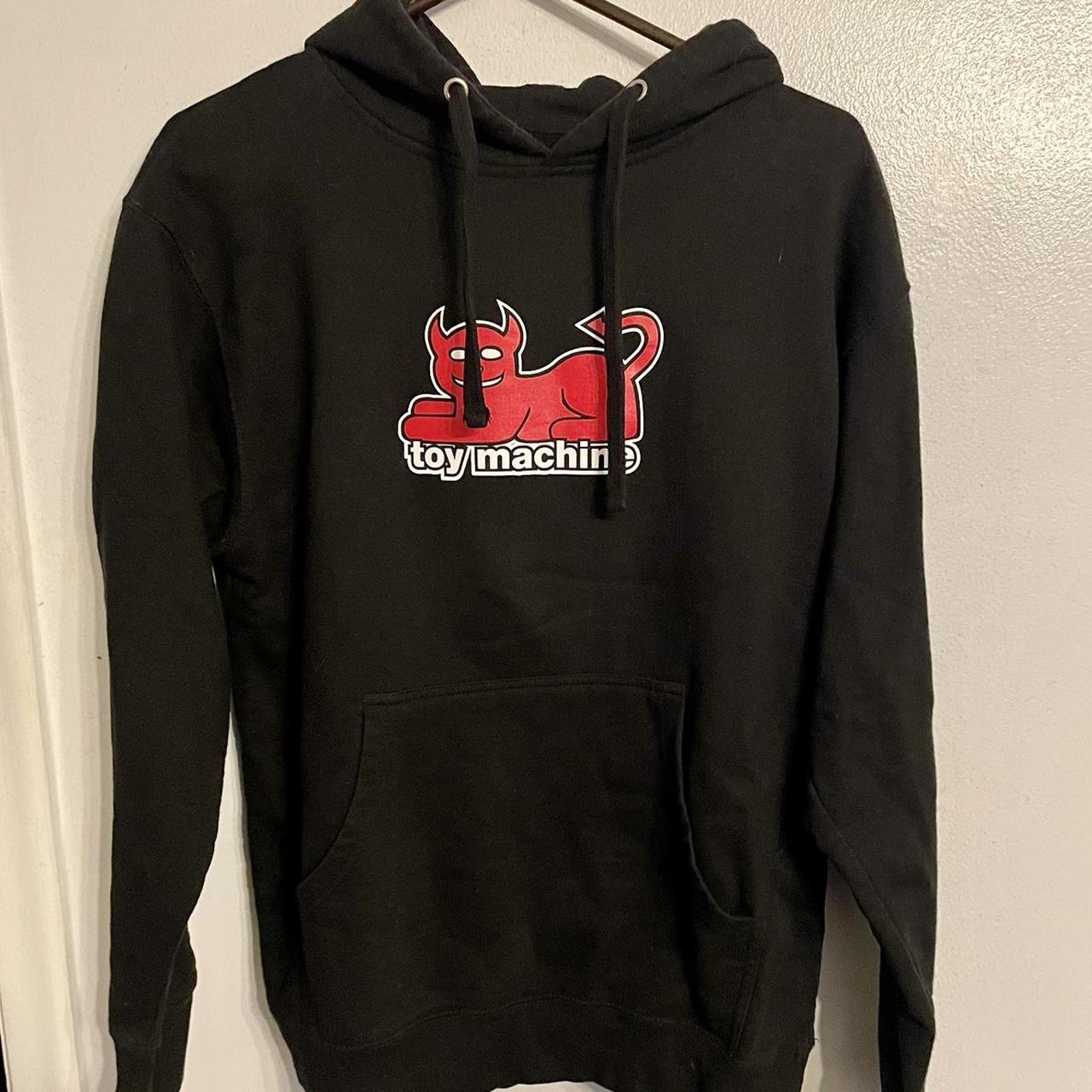 Toy Machine Devil Cat Hoodie Size medium... | Depop
