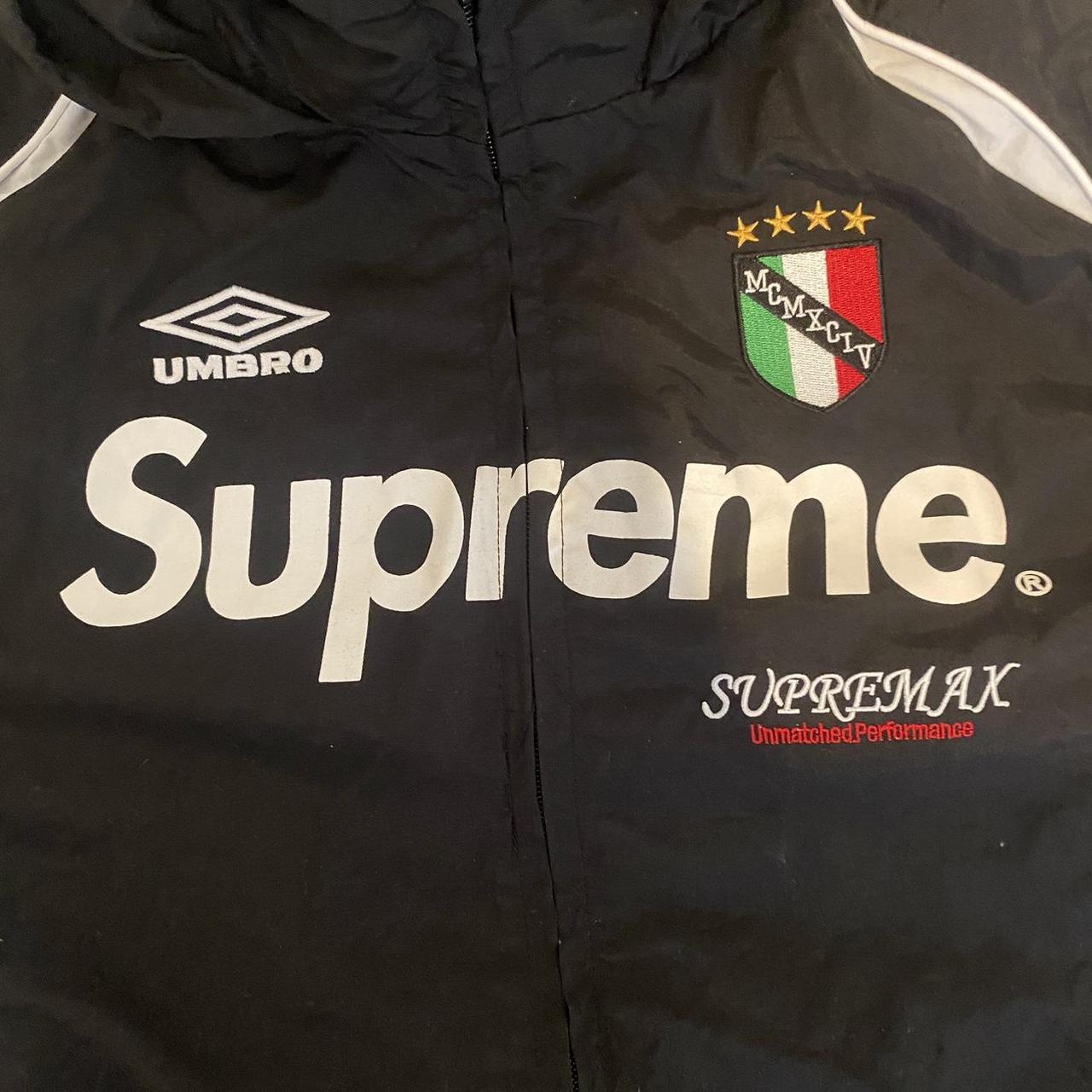 Umbro x supreme Italy track jacket - Depop