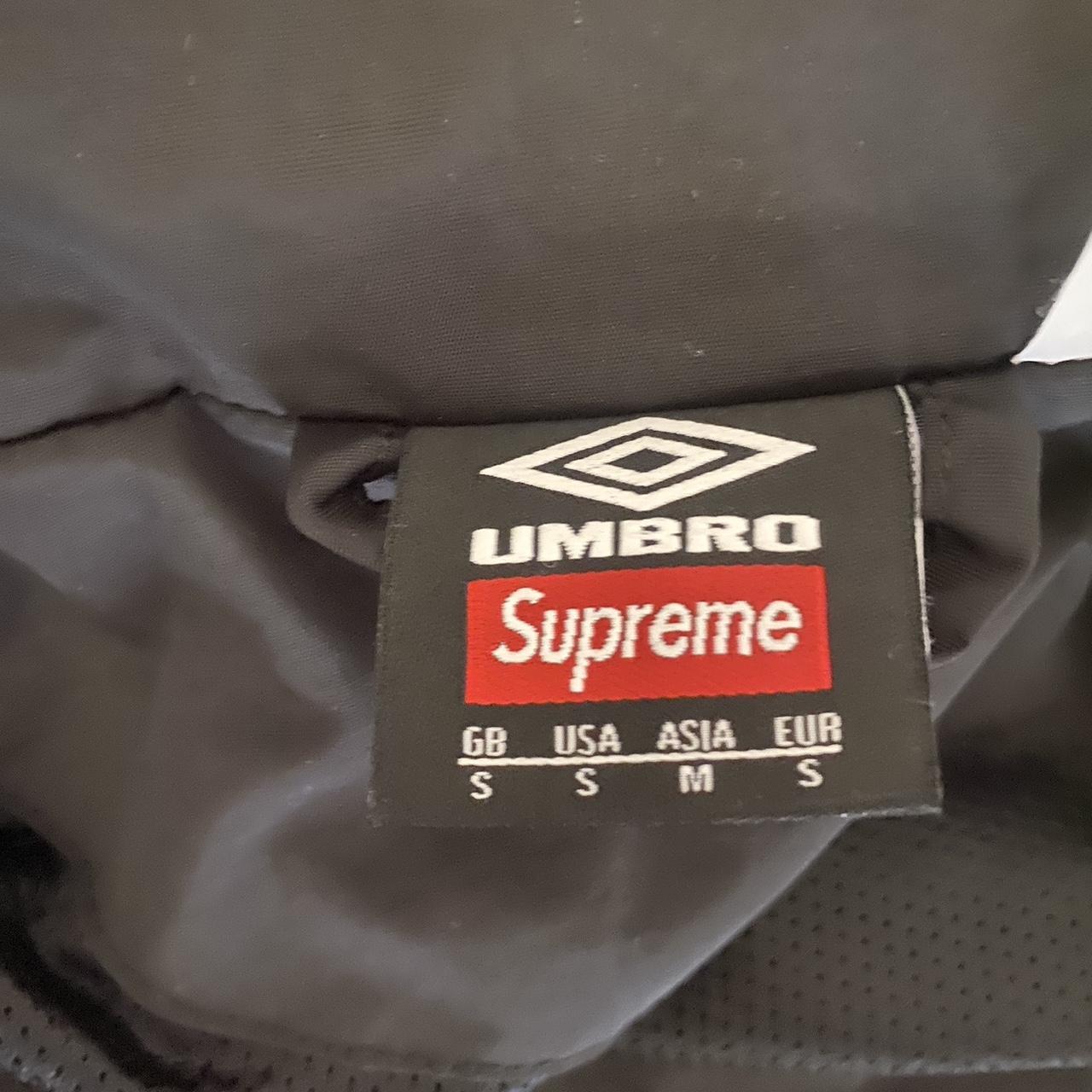 Umbro x supreme Italy track jacket - Depop
