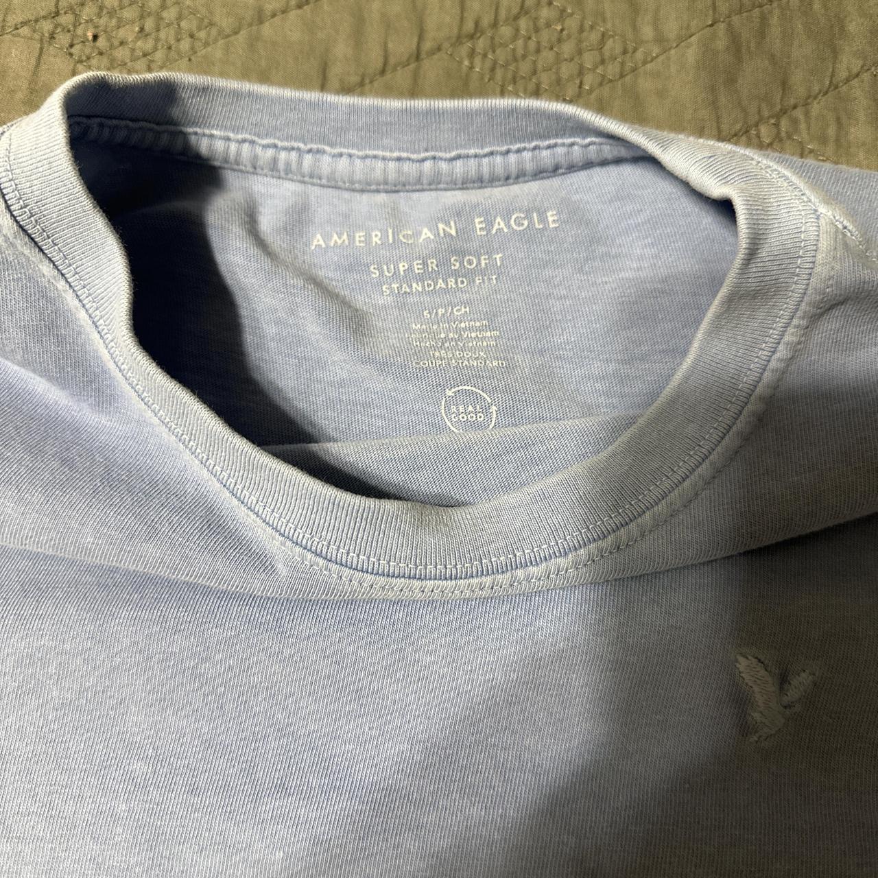 american eagle shirt (slight stains) #americaneagle - Depop