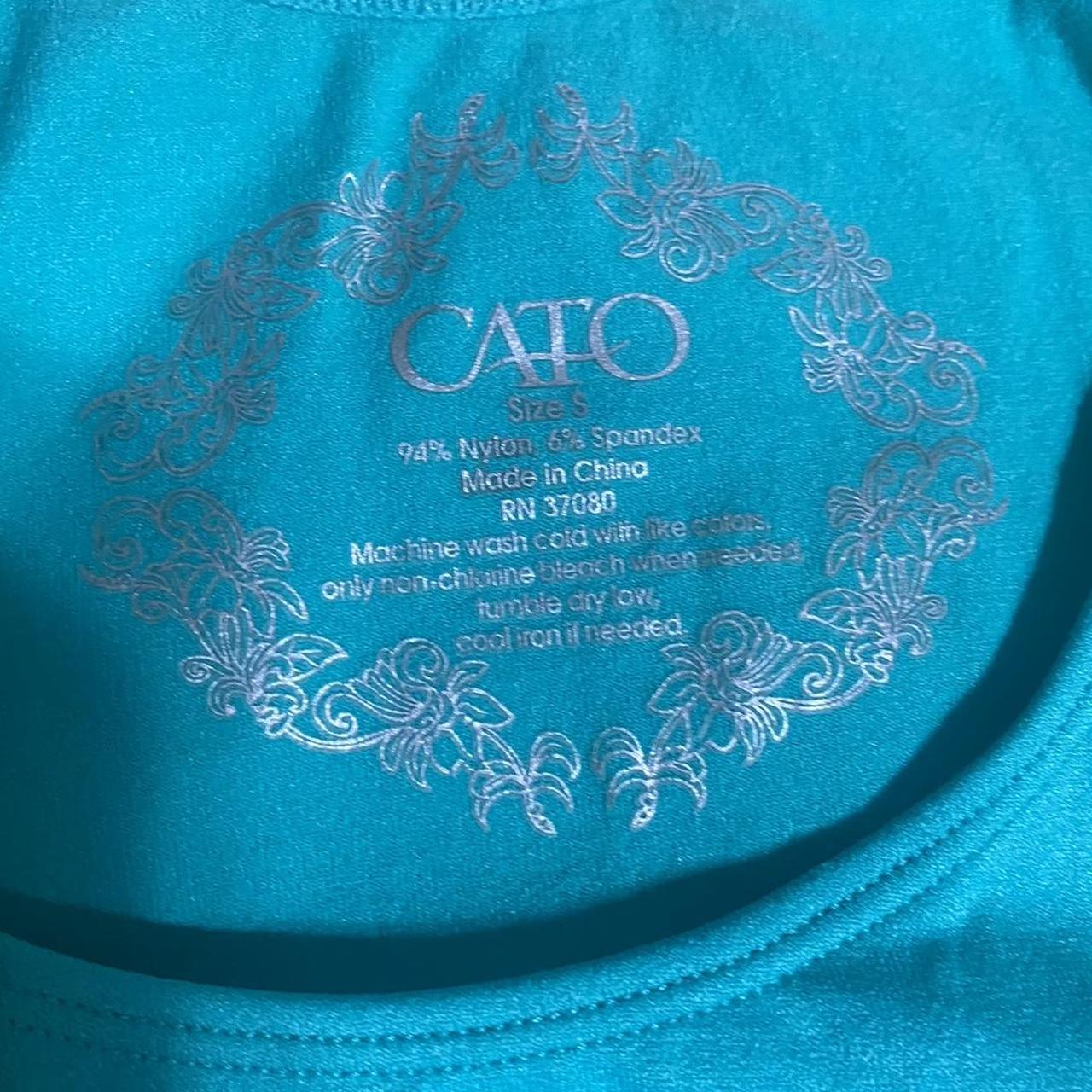 blue tank top never used & very cute message me for... - Depop