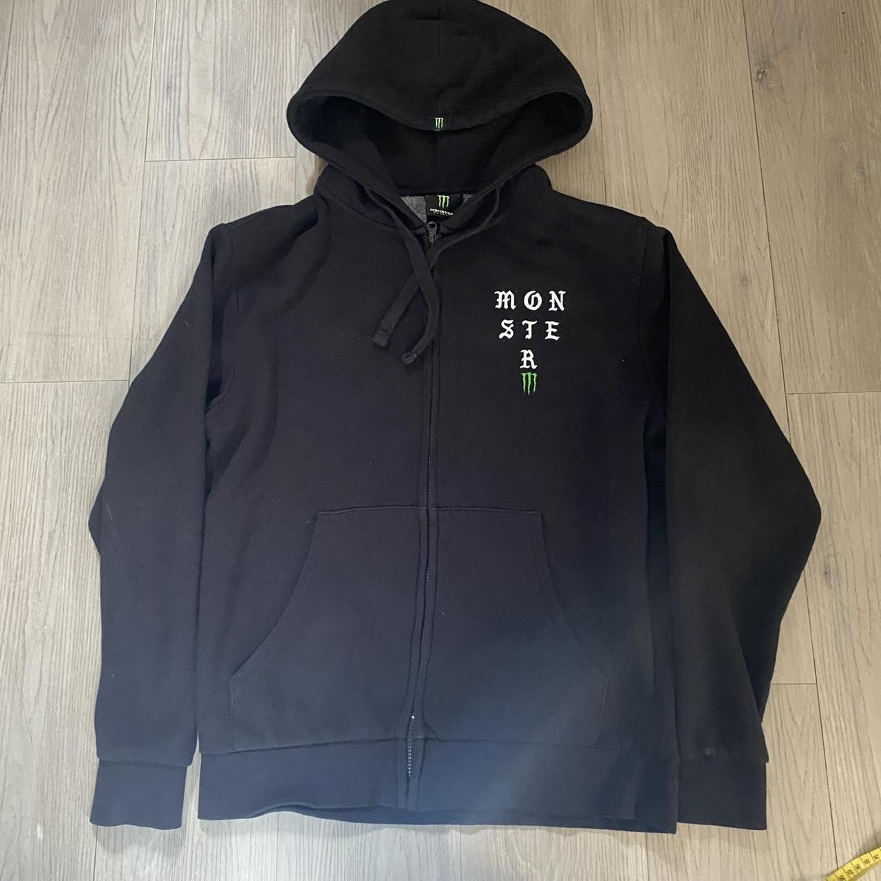 Monster Energy Hoodie Hella fire bought for $60... | Depop