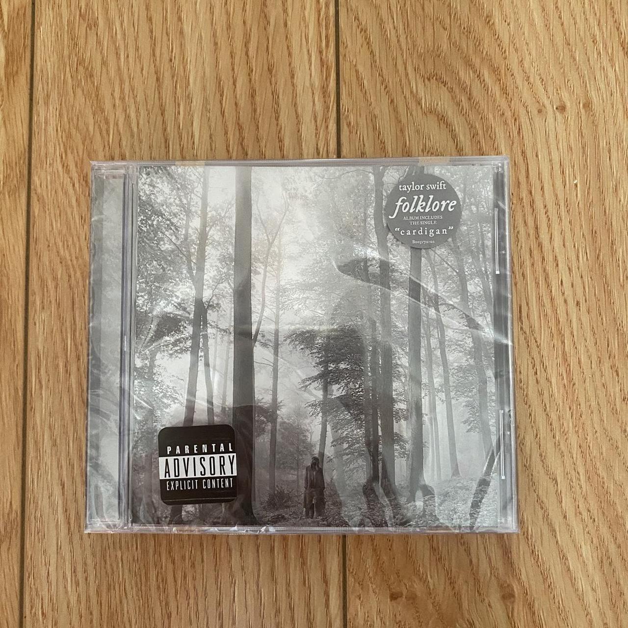 taylor swift folklore cd - in the trees variant... - Depop