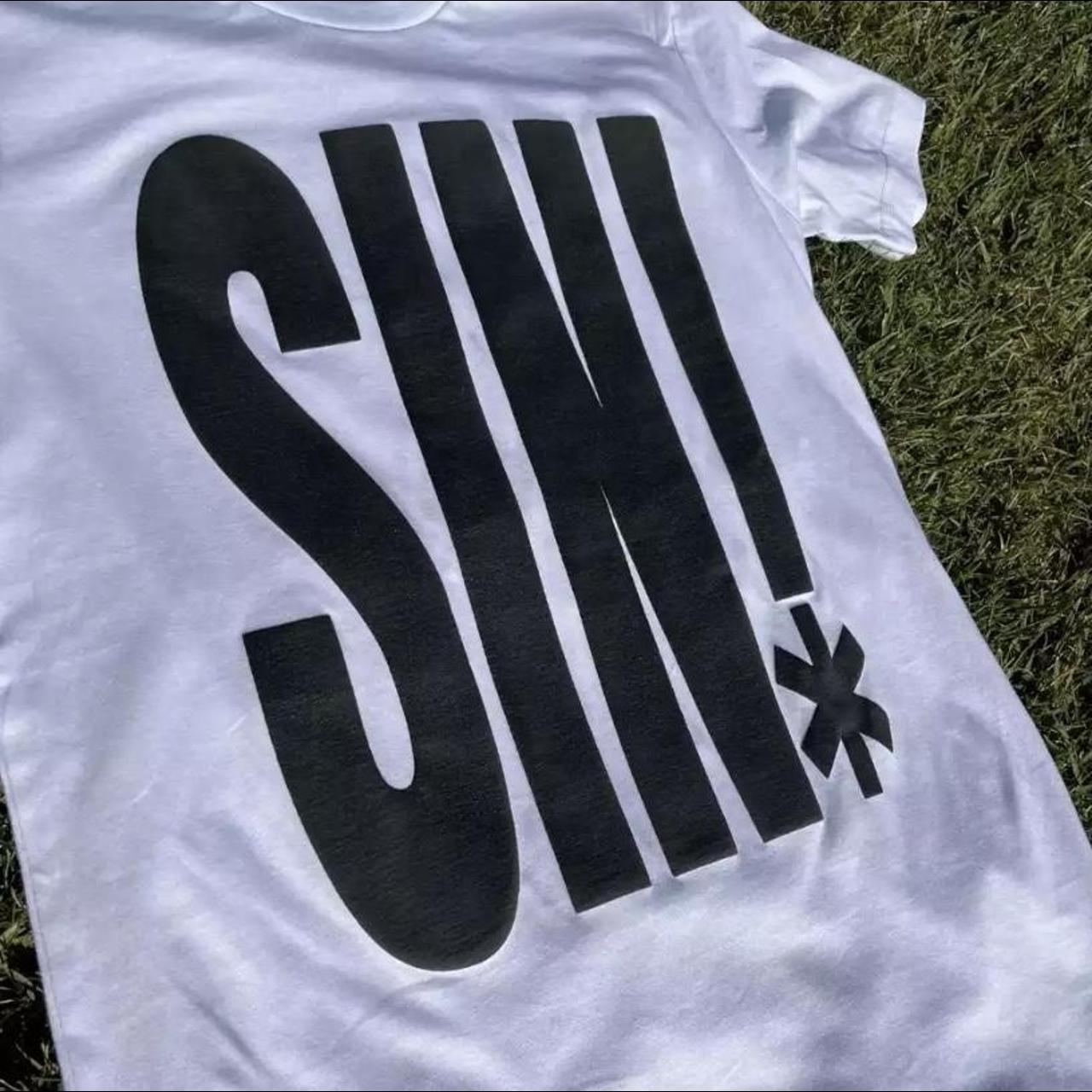 WHITE SIN Tshirt (Y2KSIN) 🕷️ Unisex #sin #sinner... - Depop