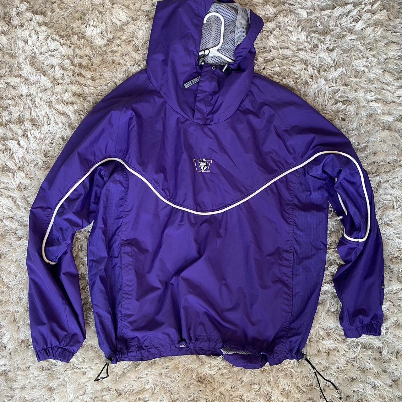 UW Huskies Retro Jacket University of Washington,... - Depop