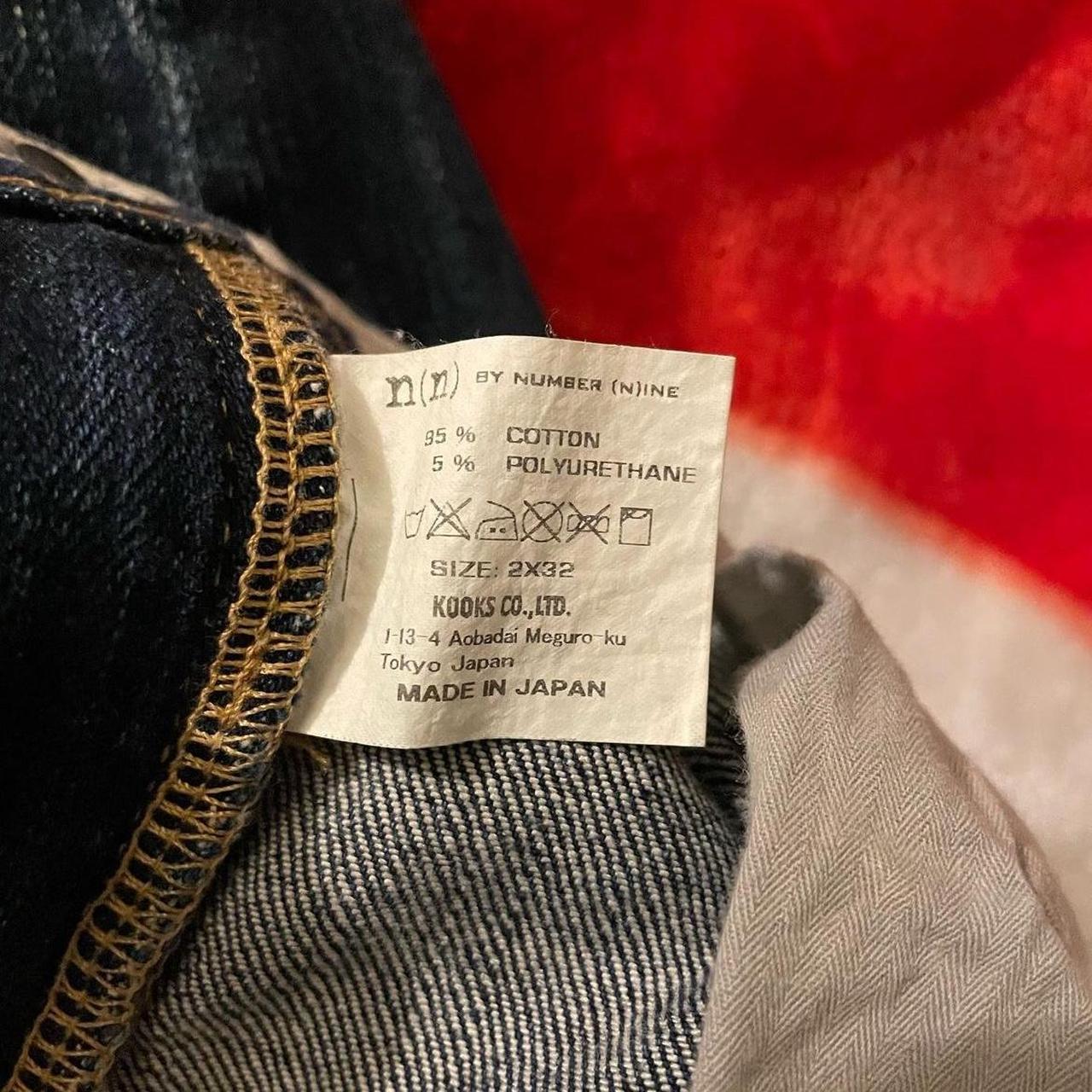 number nine patchwork denim condition is shown price... - Depop