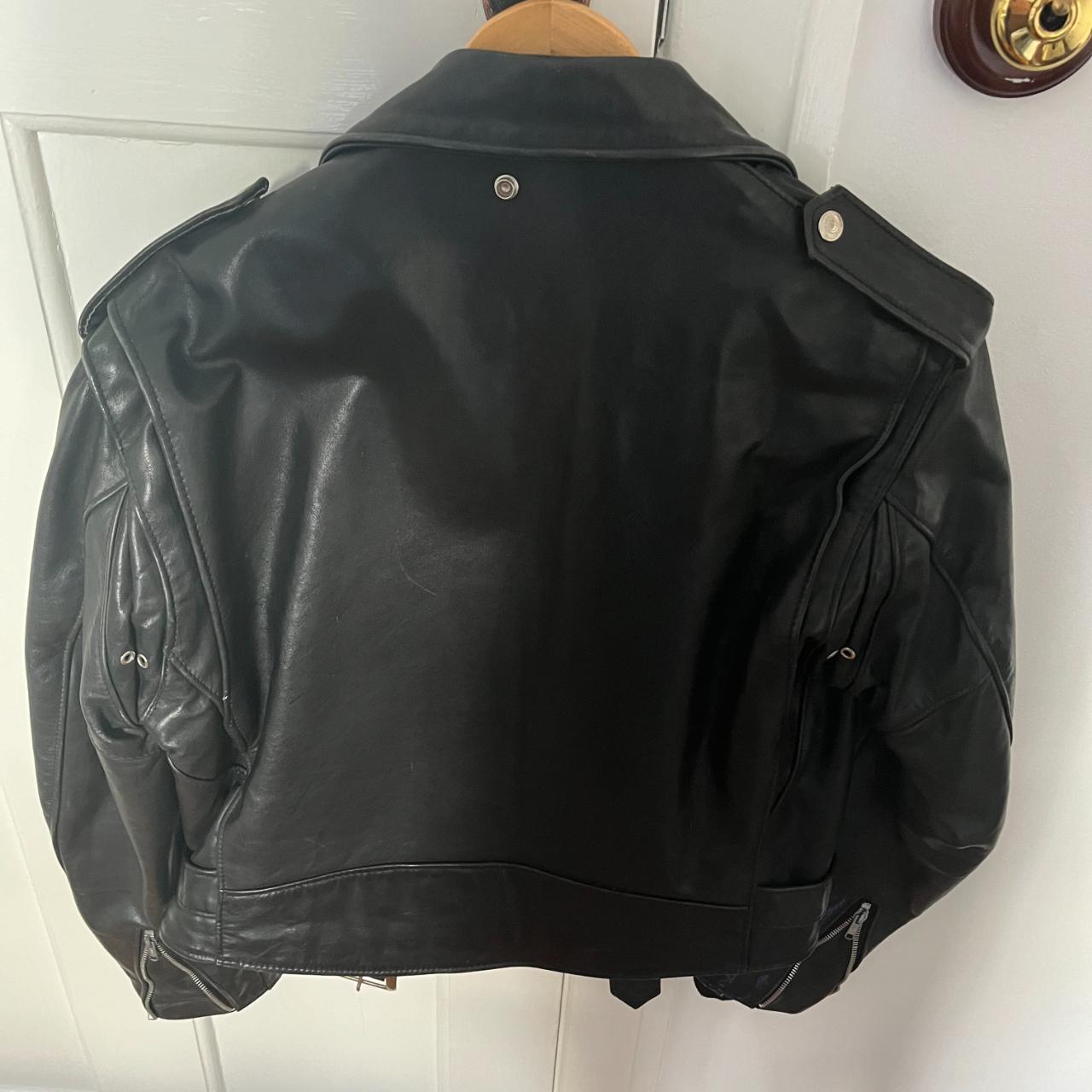 1994 - Schott Perfecto 118 Black Leather Jacket. In... - Depop