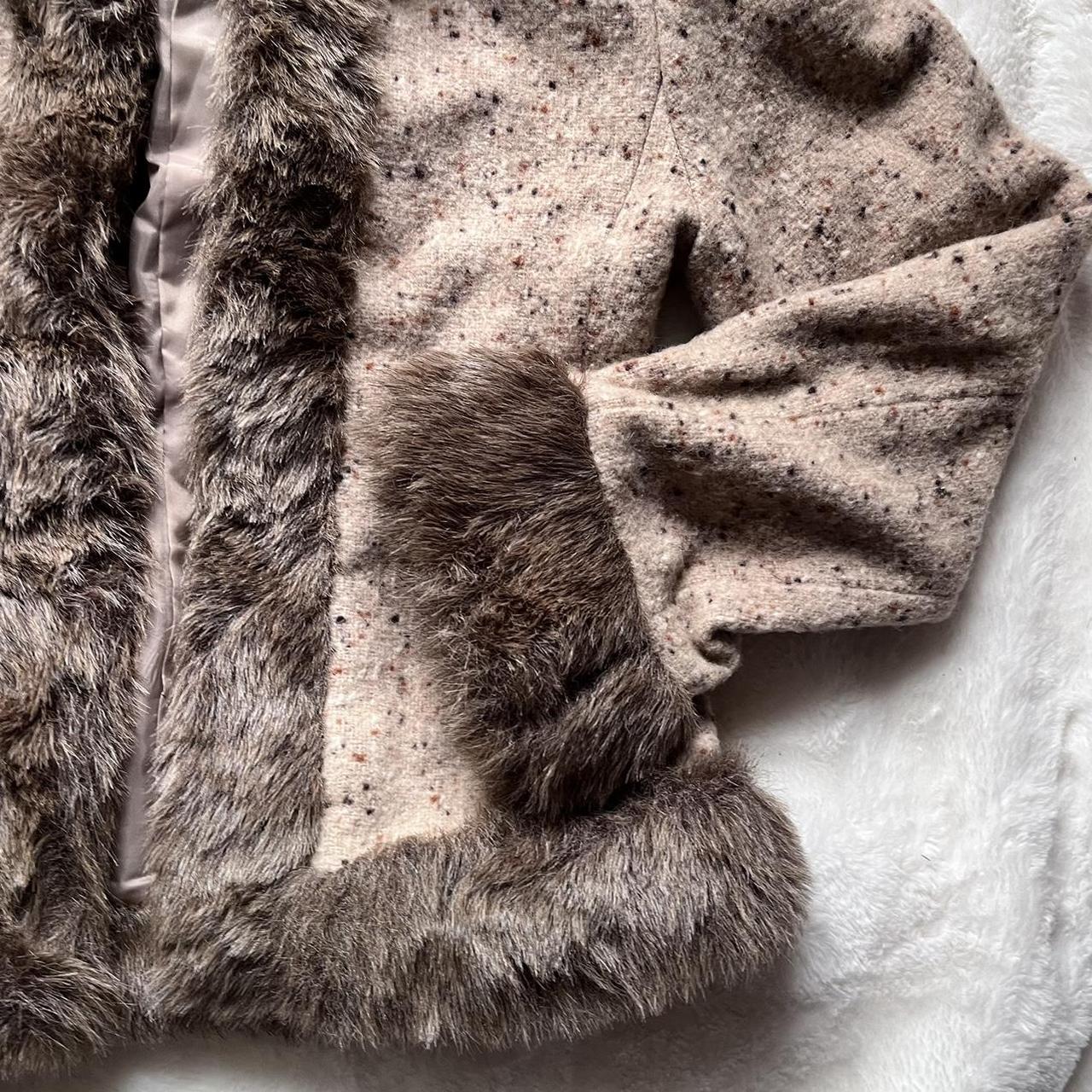 japanese fur coat ♡ ミ☆ colour : brown/tan ミ☆... - Depop