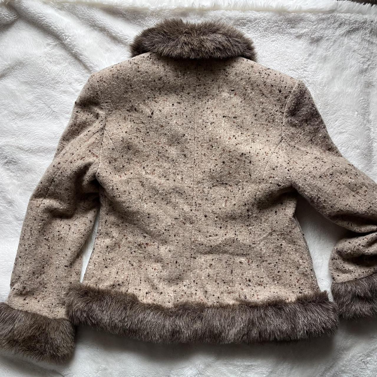 japanese fur coat ♡ ミ☆ colour : brown/tan ミ☆... - Depop