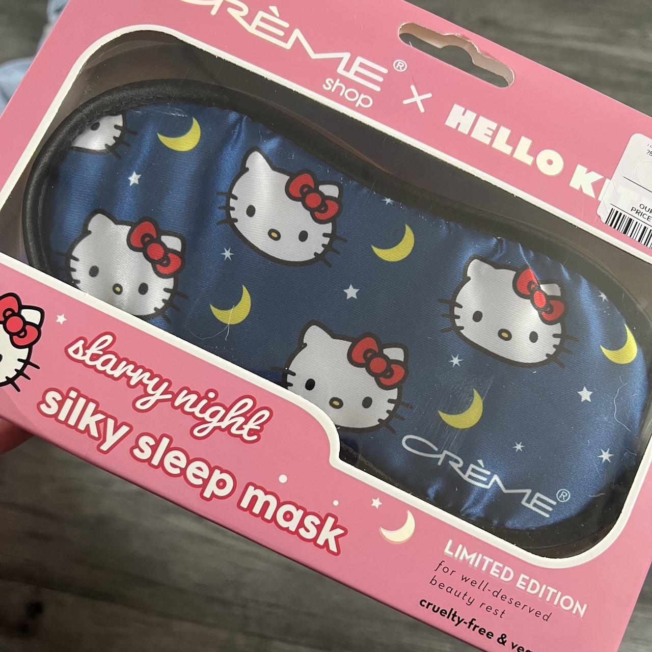 Hello kitty x crème shop eye mask would make a... - Depop