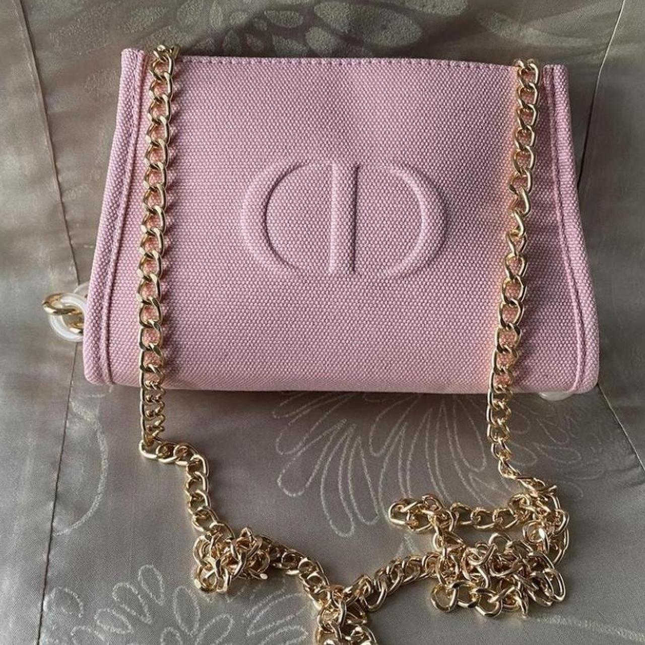 Open to offers. Cute, trendy pink Dior bag.... - Depop